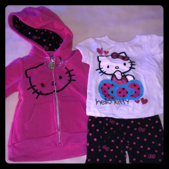 Hello Kitty | Matching Sets | Hello Kitty 3 Piece Outfit | Poshmark